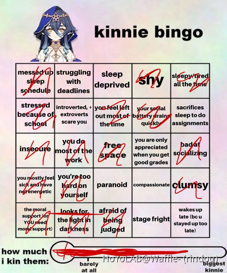 Yes, more kinnie bingo 😅 Genshin Impact | HoYoLAB