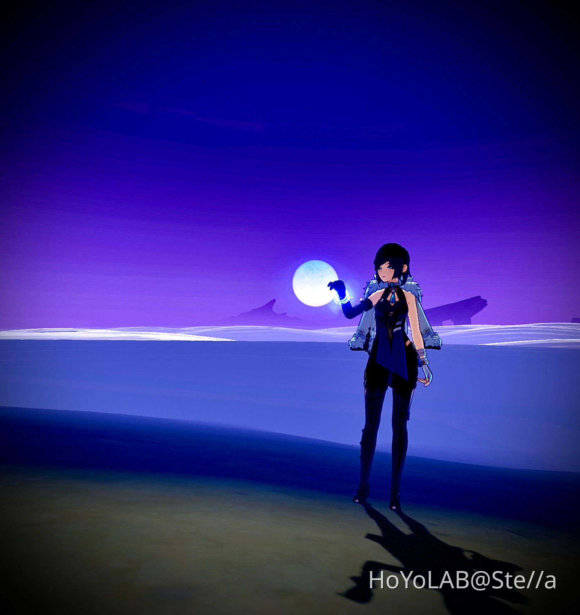 Pictures with the moon… Genshin Impact | HoYoLAB