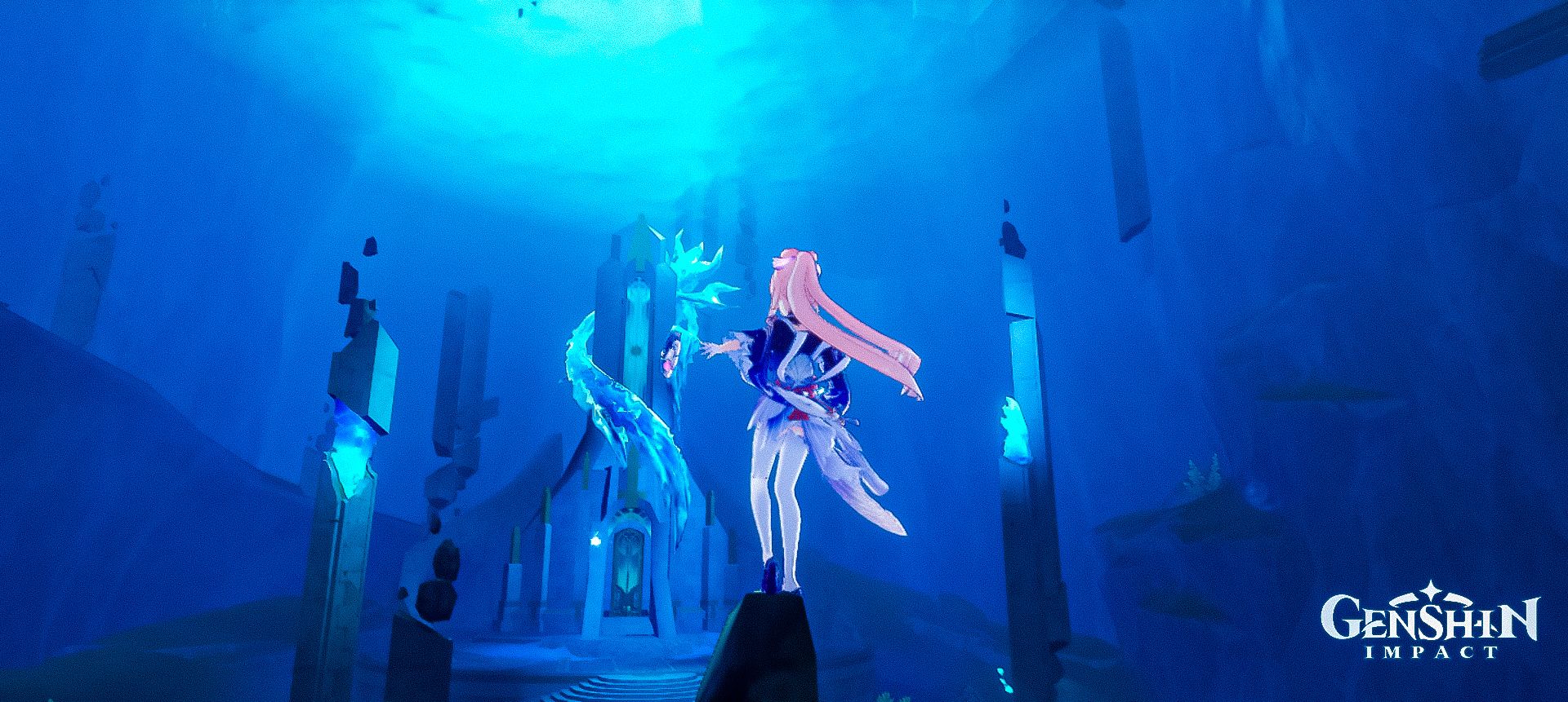 Divine priestess in action Genshin Impact | HoYoLAB