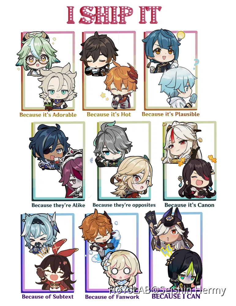 Ships? Ships! Genshin Impact | HoYoLAB