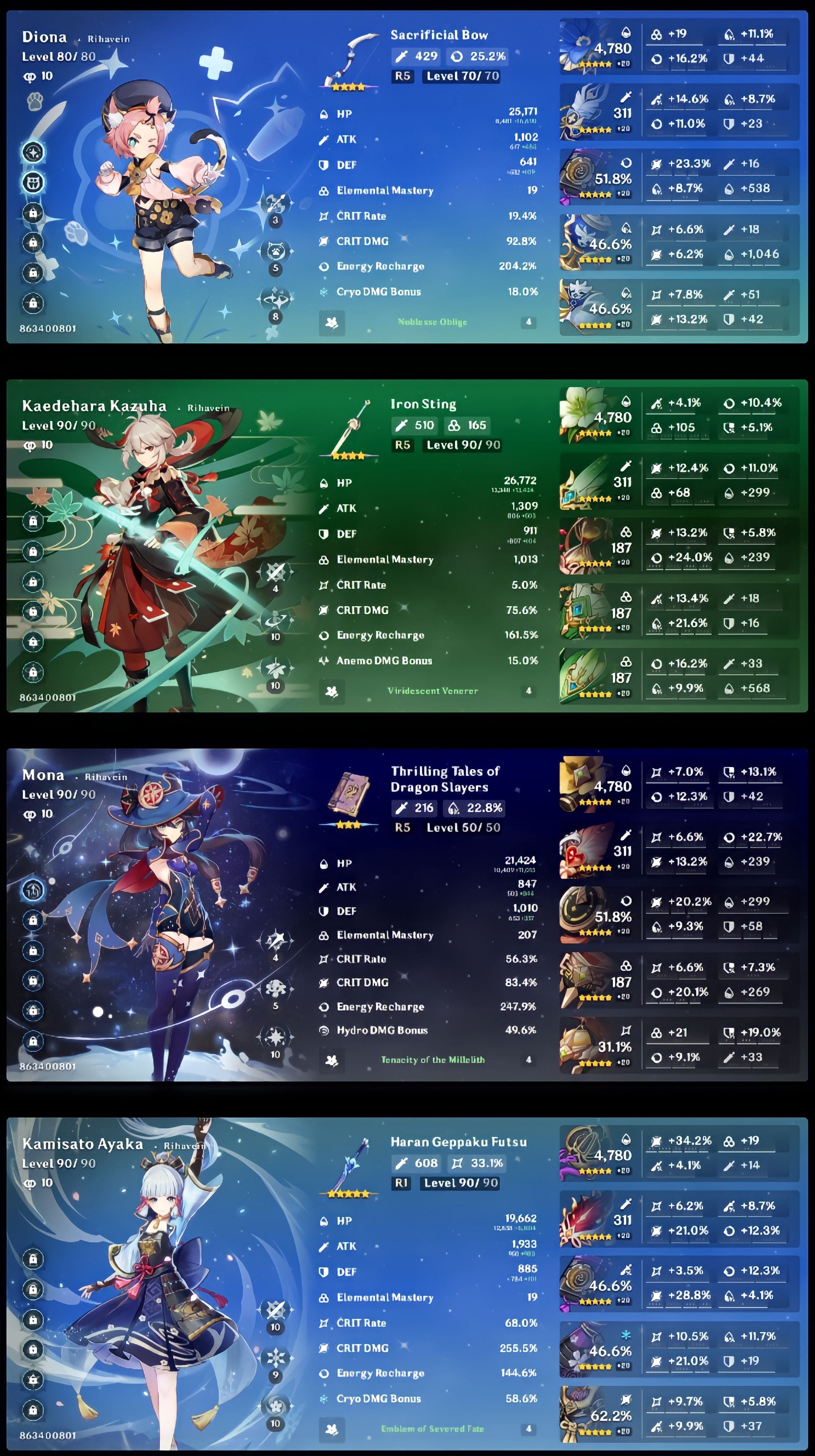 2 team comp yg bikin gw full star, freeze & Rational Genshin Impact ...