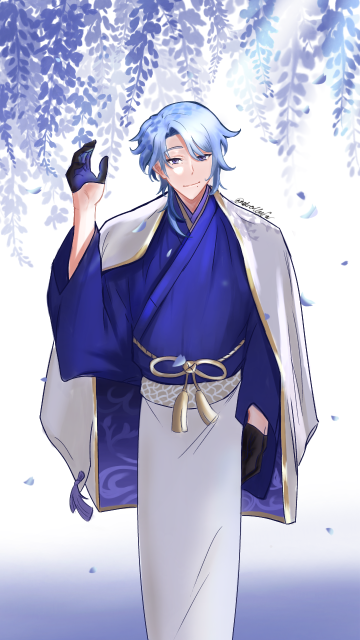 That one outfit of Ayato💙 Genshin Impact | HoYoLAB