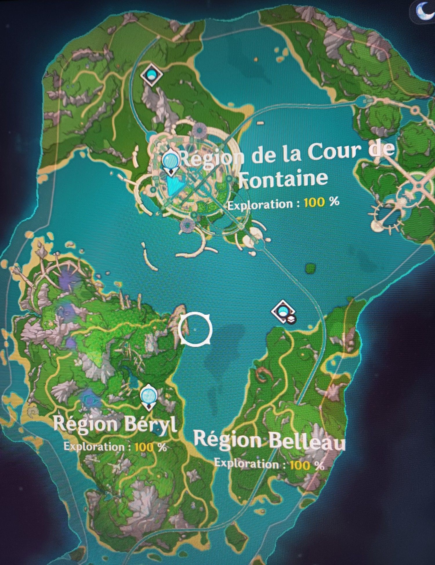 100% Exploration Fontaine Genshin Impact | HoYoLAB