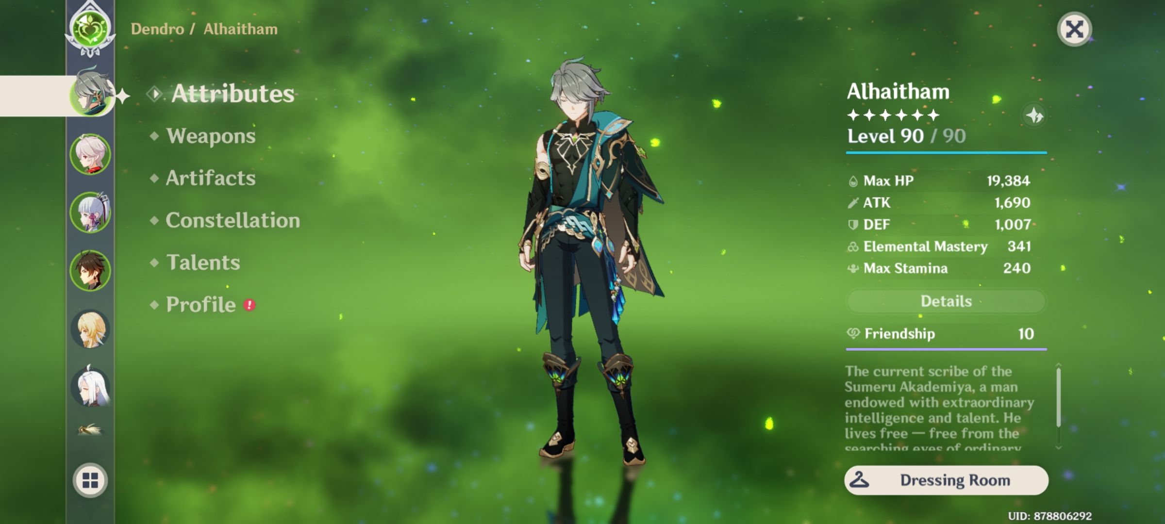 My Alhaitam build Genshin Impact | HoYoLAB