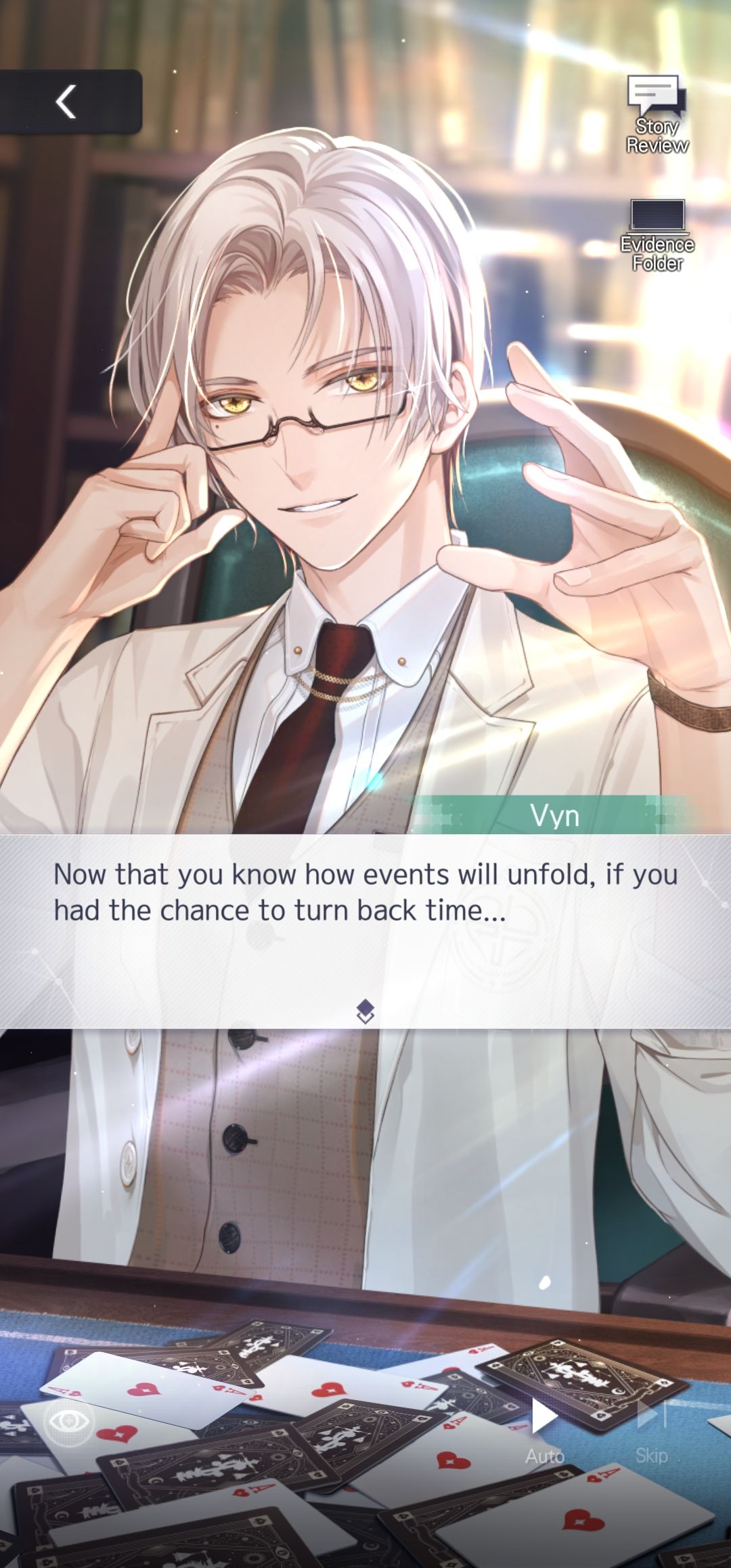 I just realized they made Vyn\'s introduction excessively villainous ...