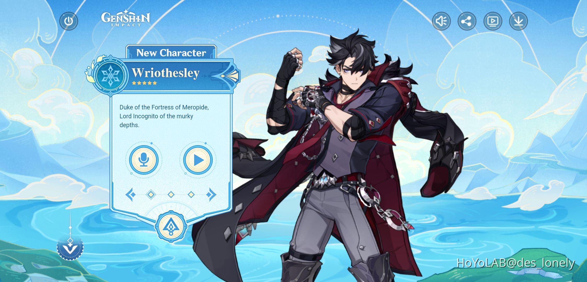 Wriothesley genshin like Luka hsr🤔 Honkai: Star Rail | HoYoLAB