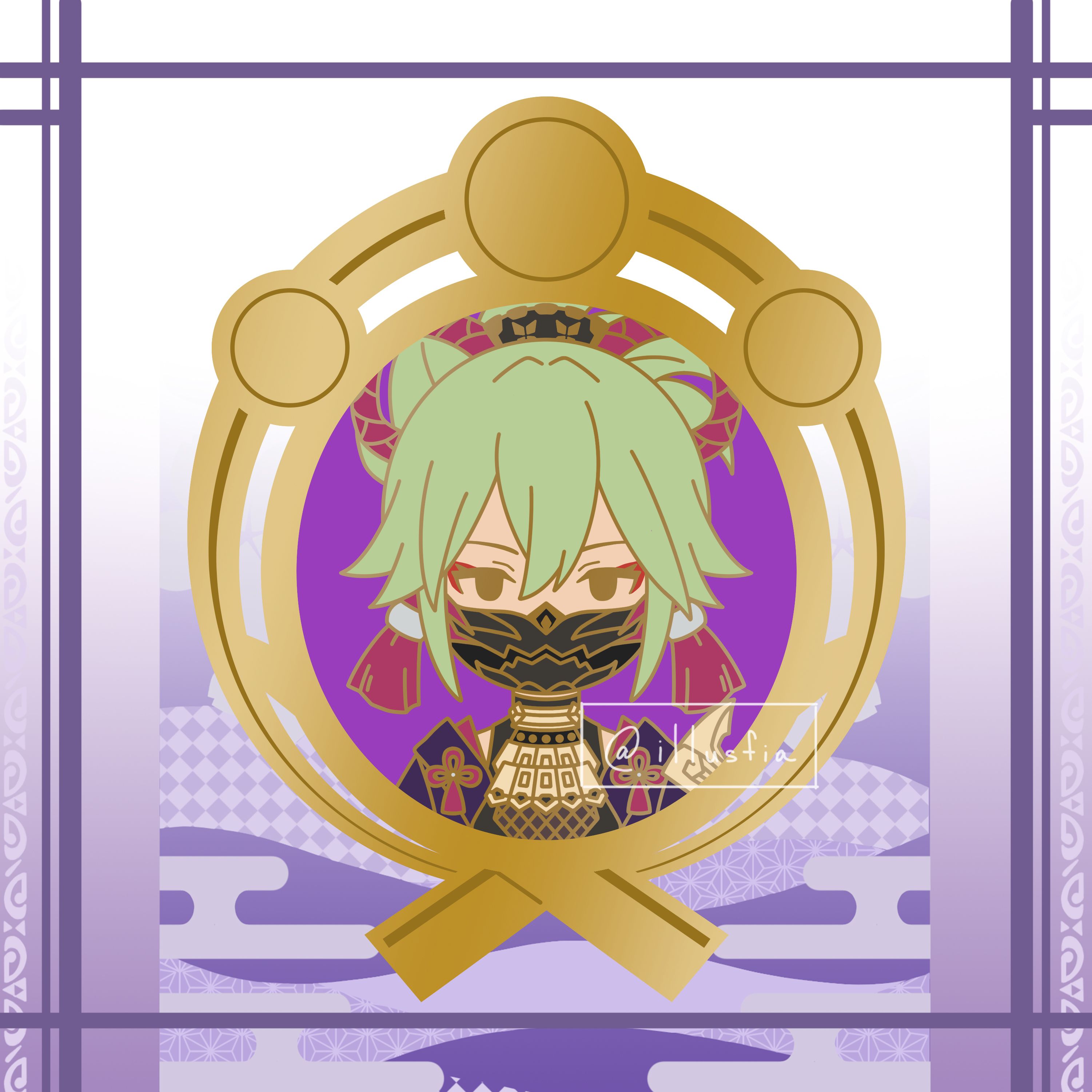 Shinobu Enamel Pin Genshin Impact | HoYoLAB