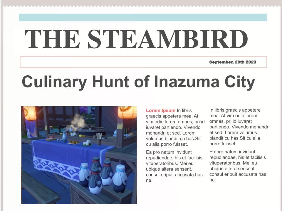 Culinary Hunt from Inazuma City Genshin Impact | HoYoLAB