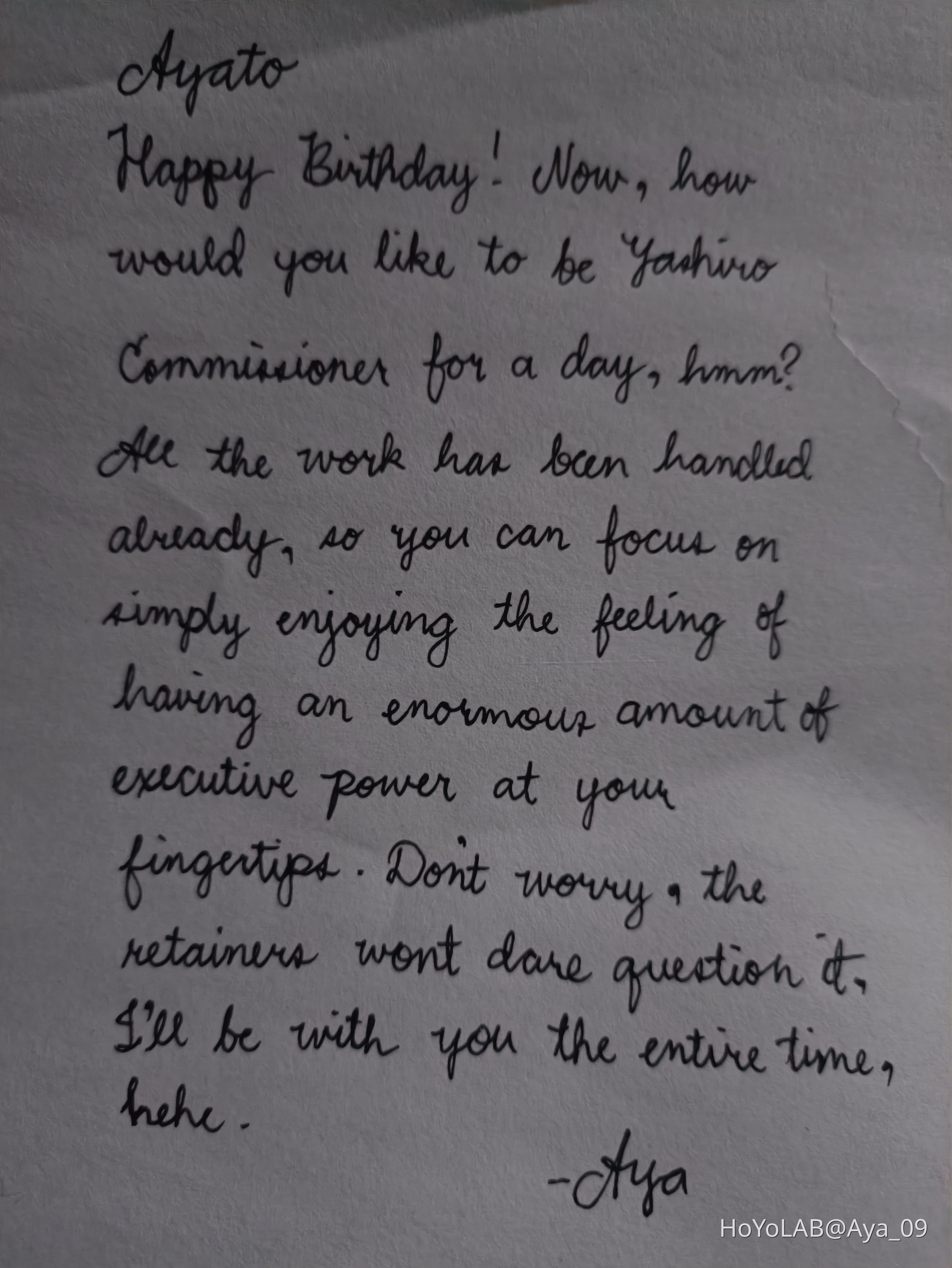 Day 3 of practicing cursive writing via Genshin Lines Genshin Impact ...