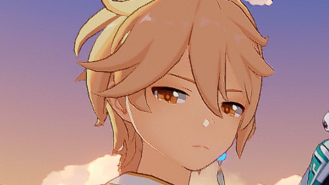 Aether's expression to your last saved pic/screenshot Genshin Impact ...
