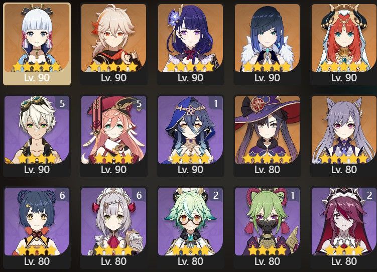 Raiden Team Comp Genshin Impact | HoYoLAB