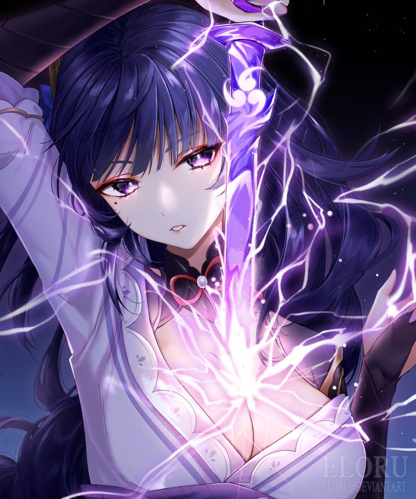 Raiden 💜 Genshin Impact | HoYoLAB