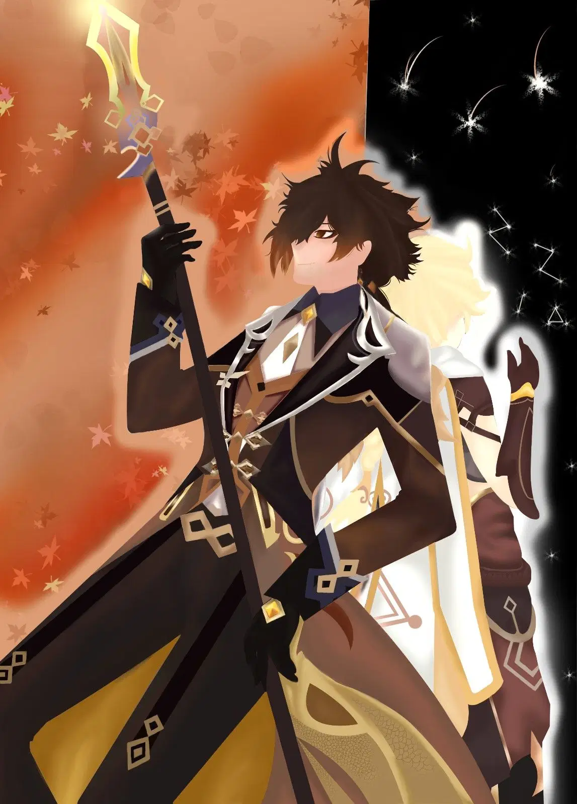 Prize Giveaway: "Vago Mundo" Zhongli Fan Art Contest Genshin Impact ...
