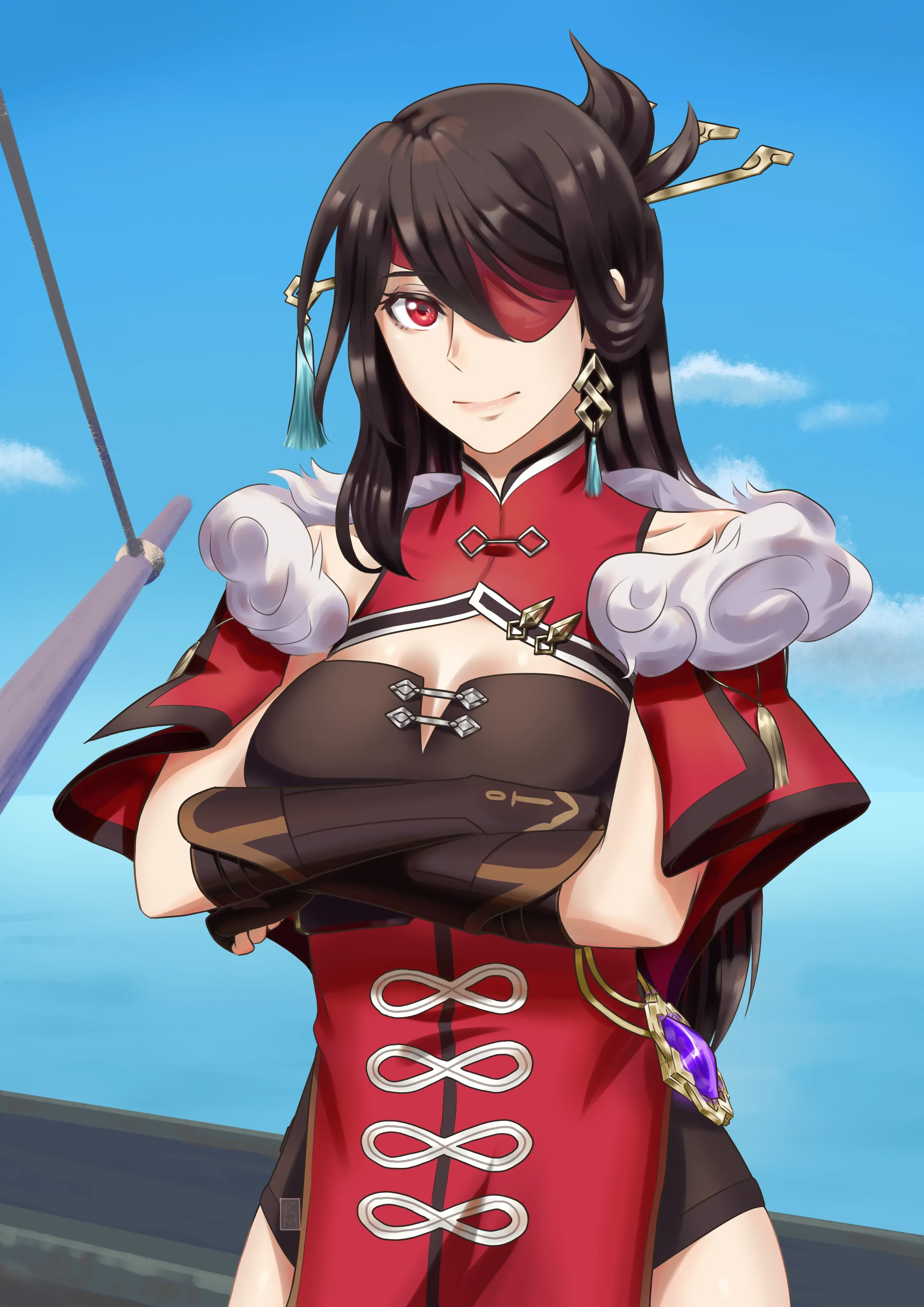 Captain Beidou Genshin Impact | HoYoLAB