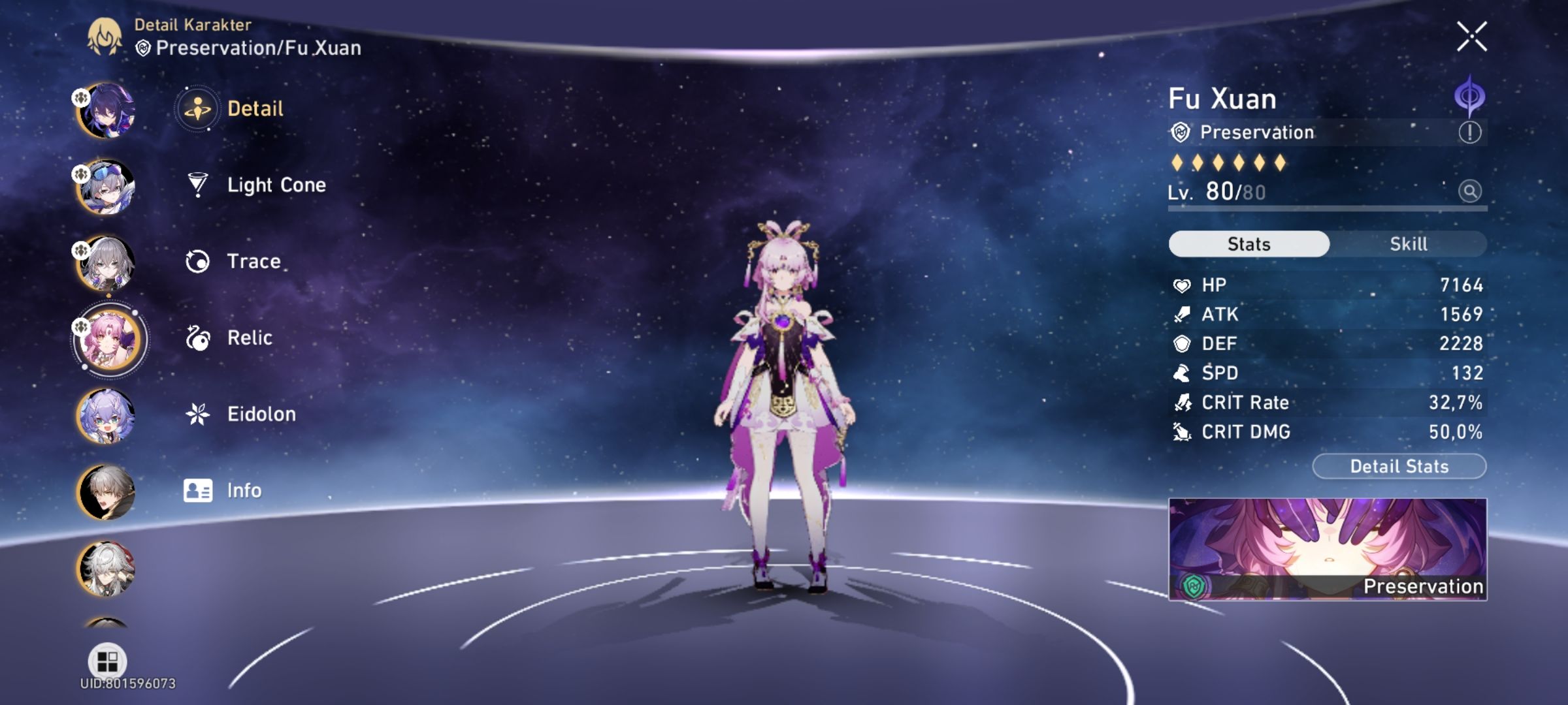 fu xuan + lc signatur... Honkai: Star Rail | HoYoLAB