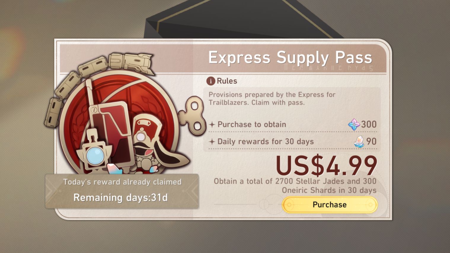 (Ended) Welkin/Express Pass Giveaway! Honkai: Star Rail | HoYoLAB