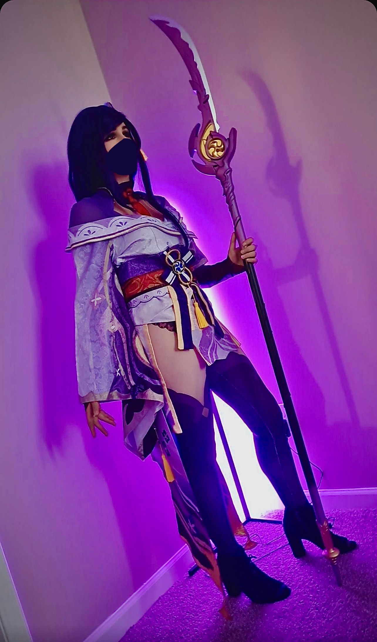 Electro Mommy Cosplay 💜😈 (Ei) Genshin Impact | HoYoLAB