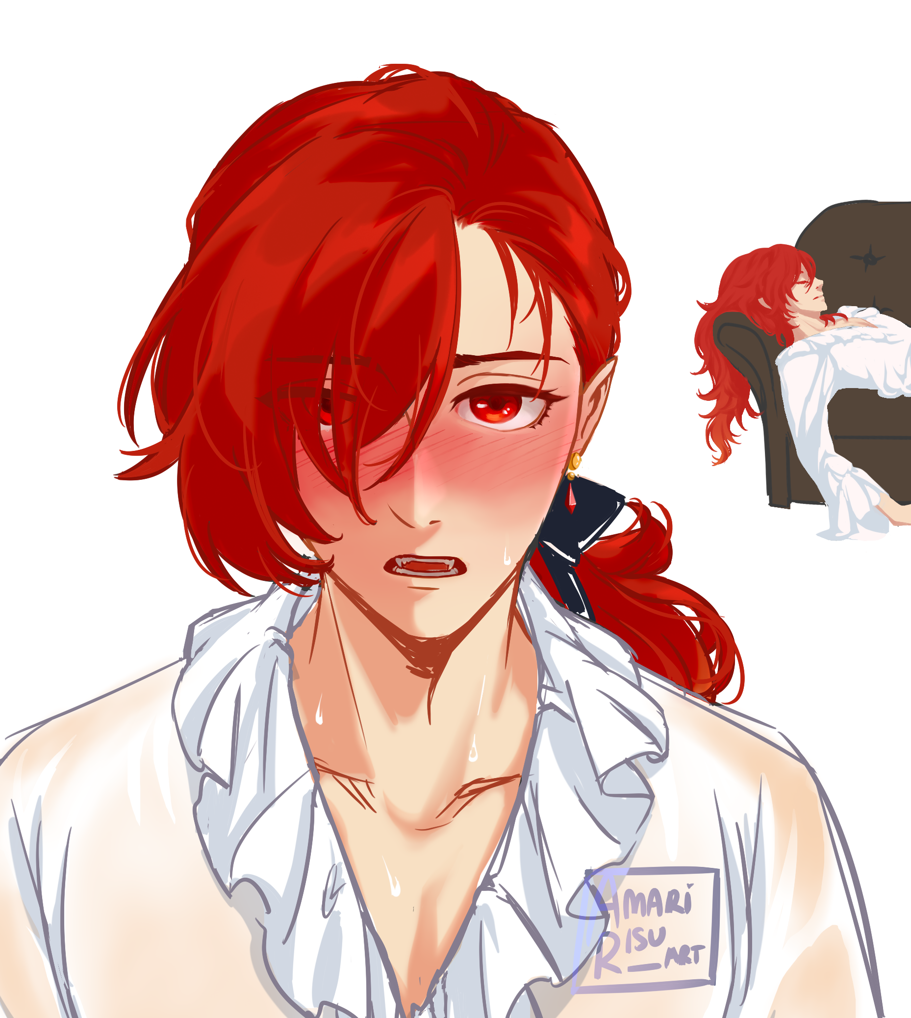 Vampire Diluc thoughts Genshin Impact | HoYoLAB