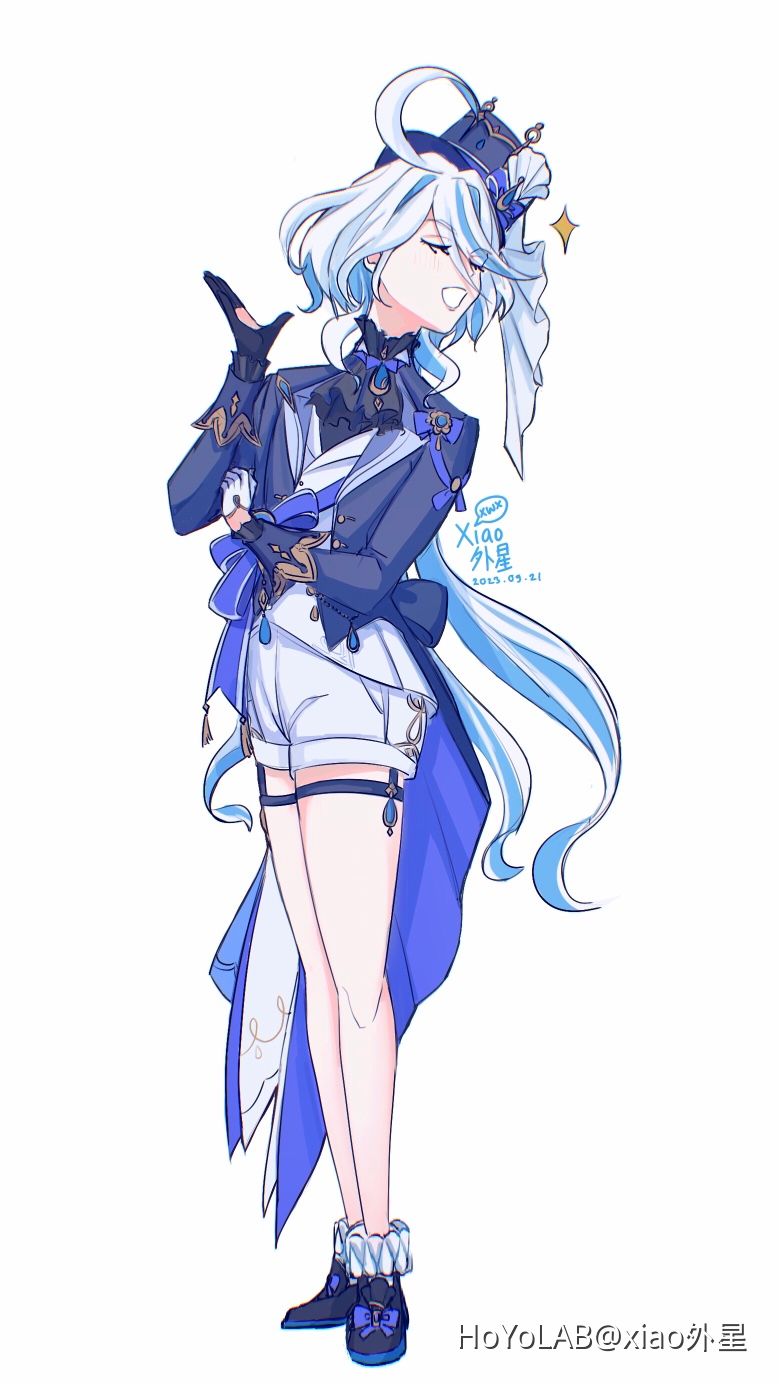 Furina Colored Sketch Genshin Impact | HoYoLAB