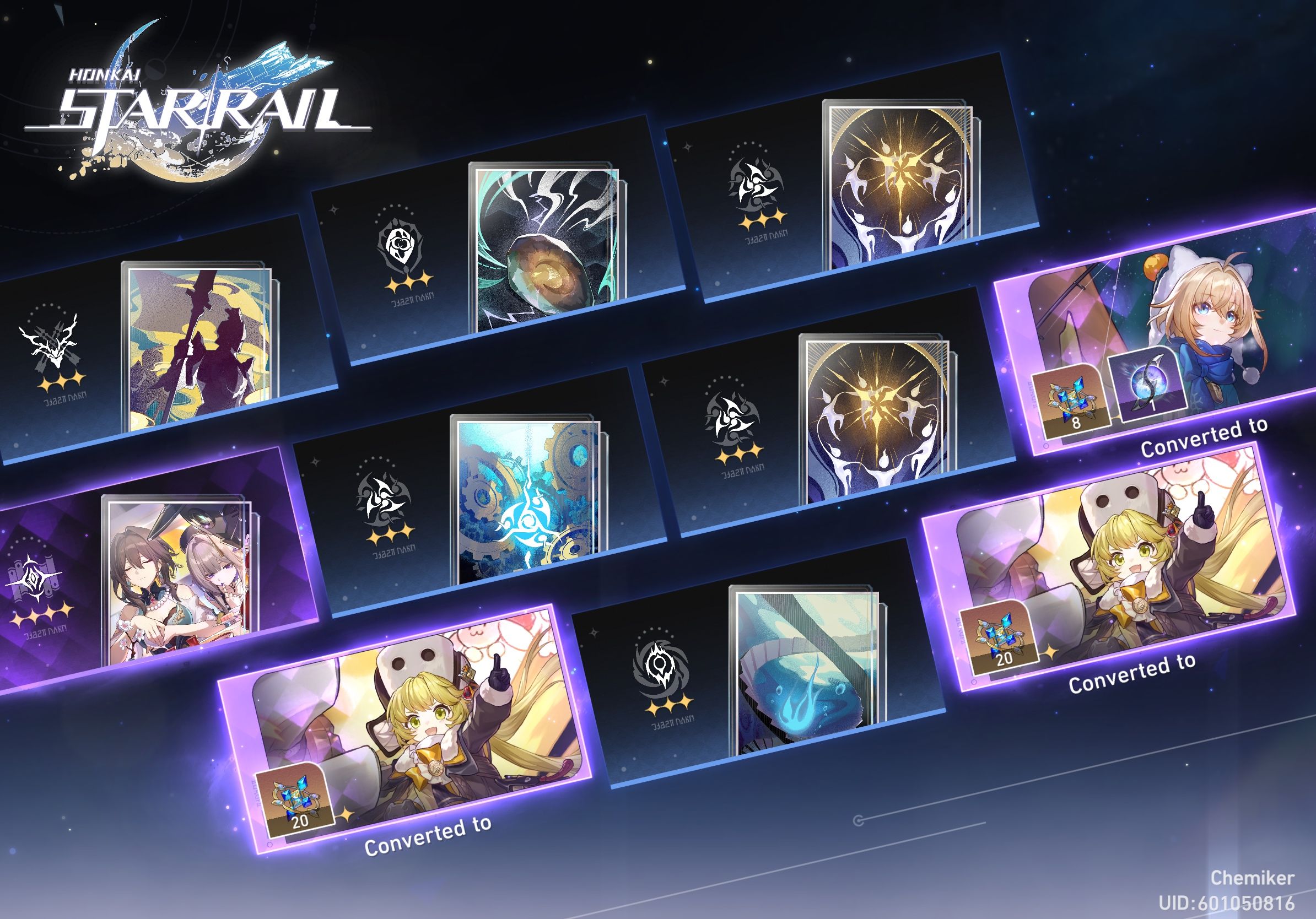 Quite a crazy 10 pull Honkai: Star Rail | HoYoLAB