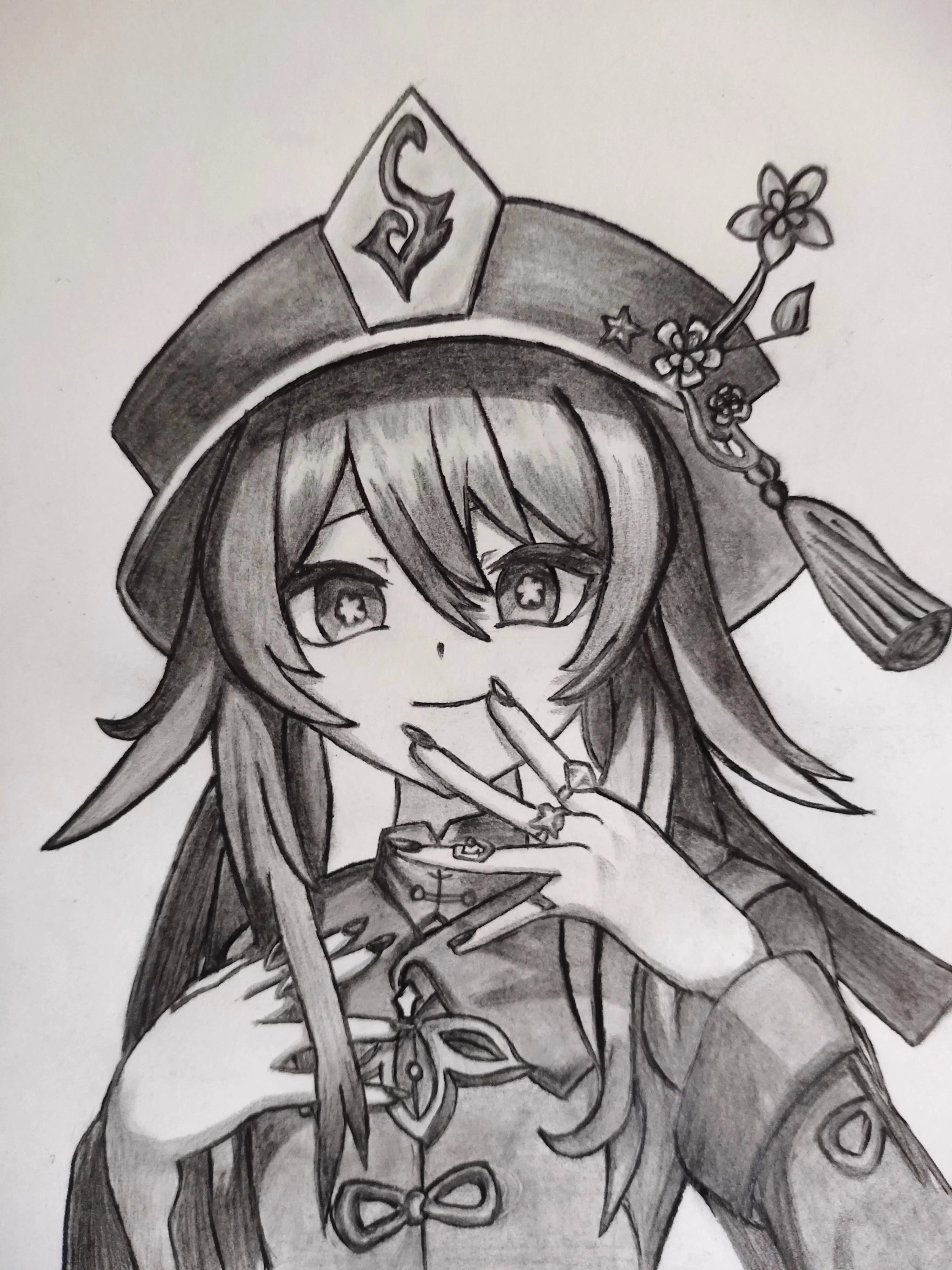 Hu-Tao Sketch Genshin Impact | HoYoLAB