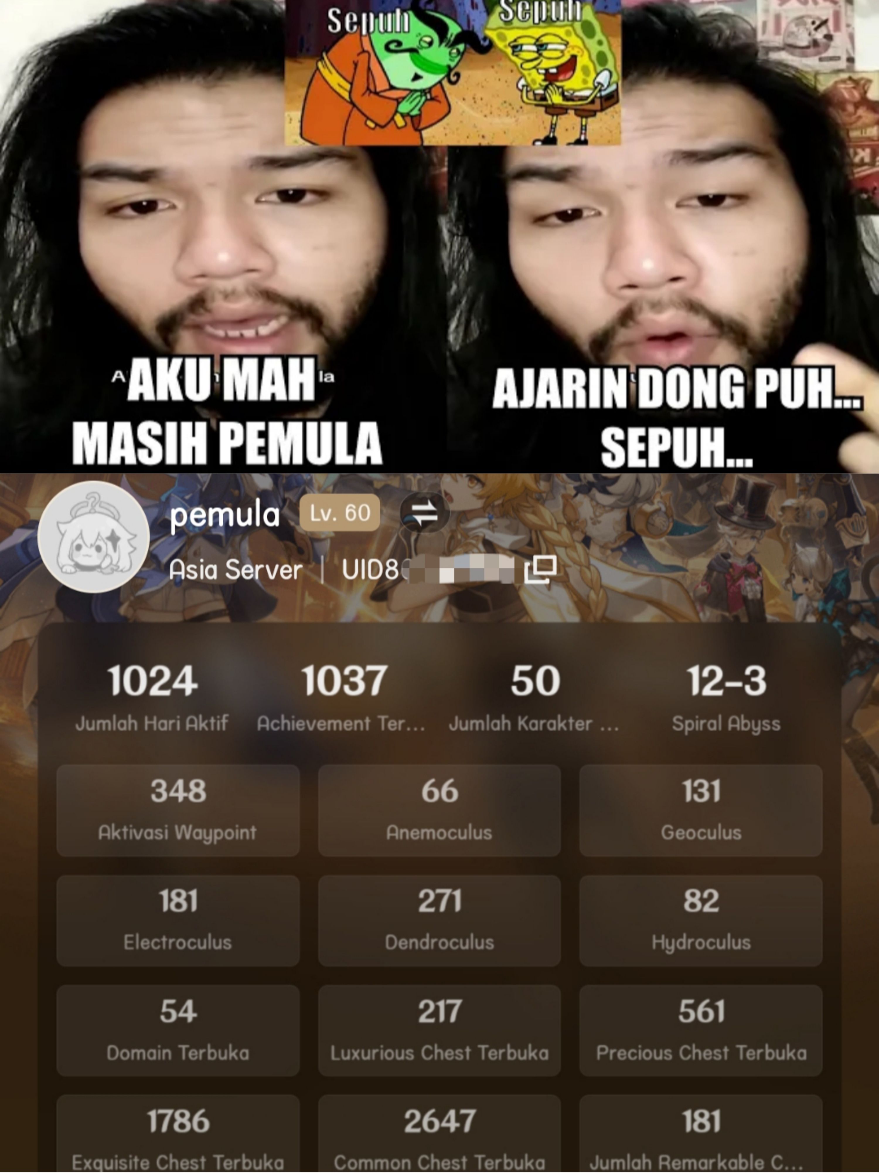 aku mah masih pemula..😄 Genshin Impact | HoYoLAB