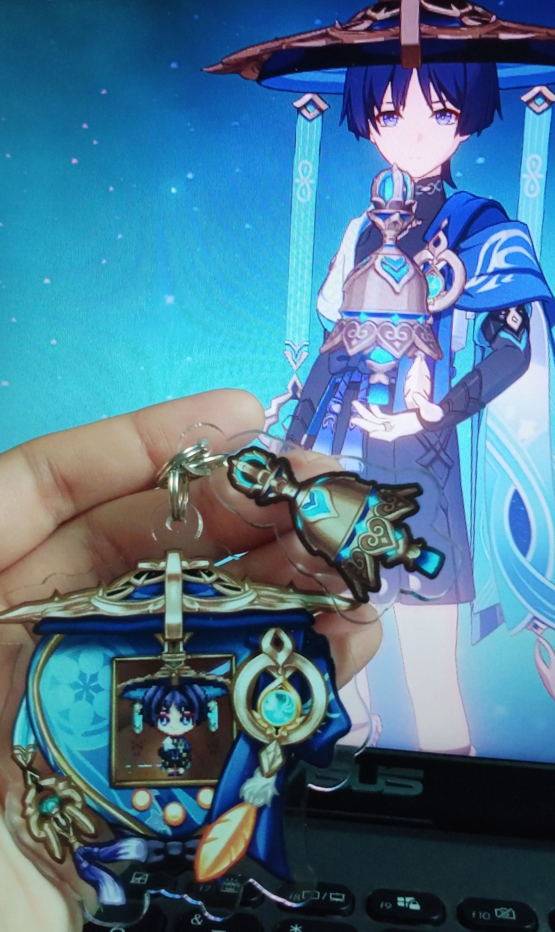 I made a Wanderer keychain. Genshin Impact | HoYoLAB