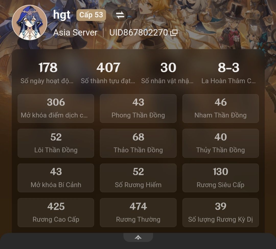 178 ngày của 1 thg ngố Genshin Impact | HoYoLAB