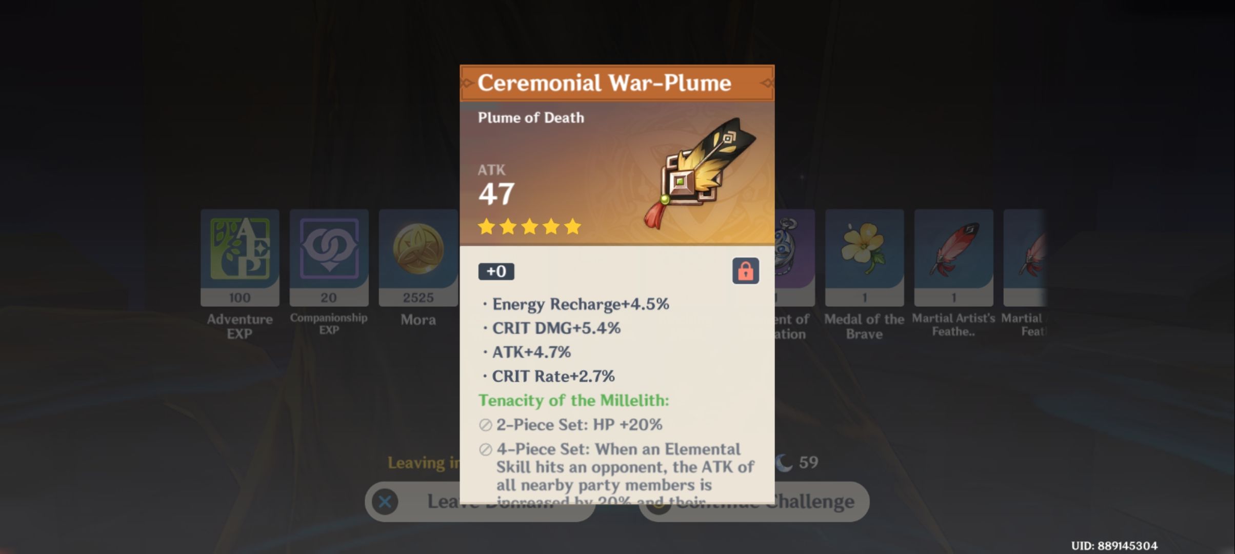 support artifact = offensive stat dps artifact = support stat why they ...