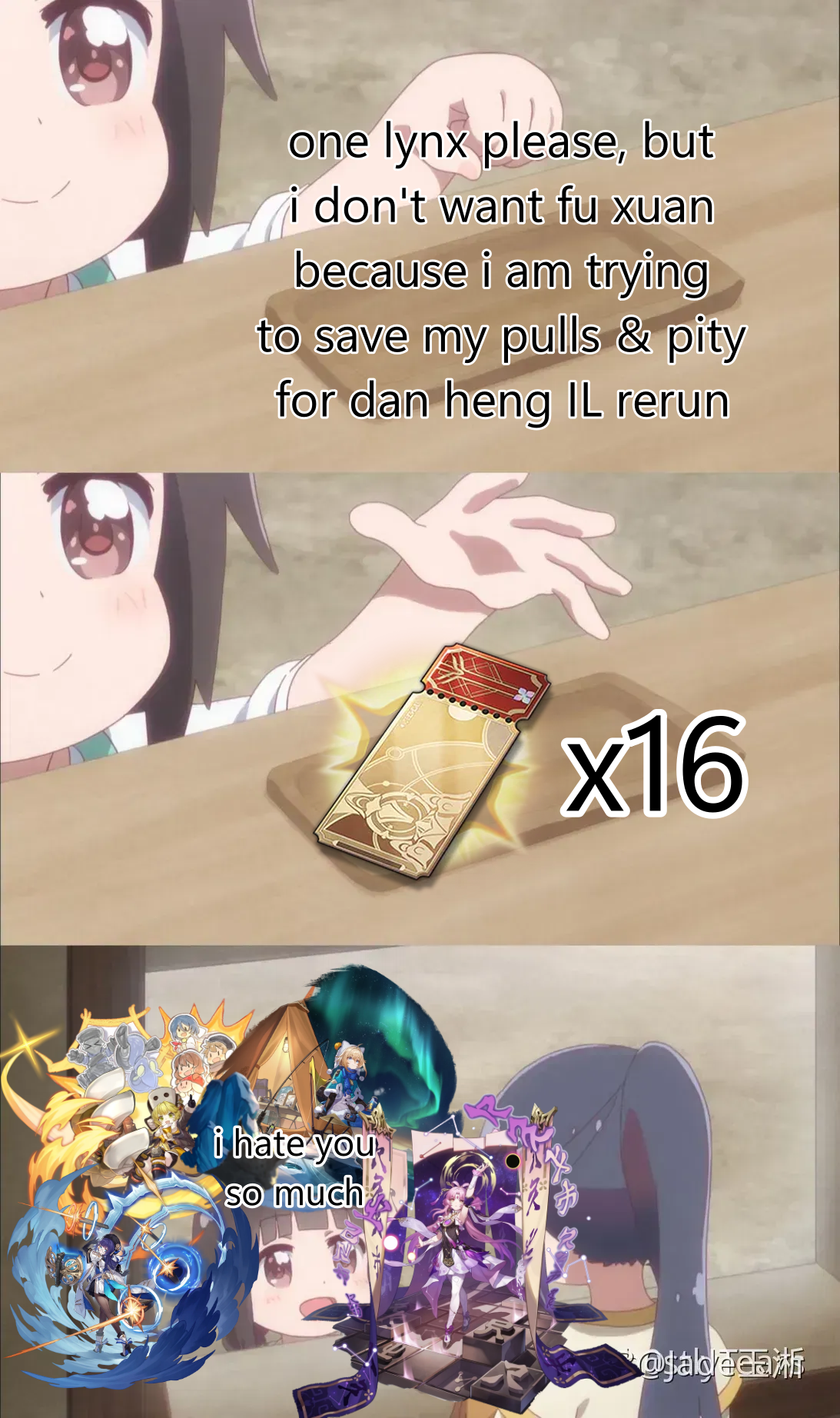 how my pulls went (for lynx...) Honkai: Star Rail | HoYoLAB