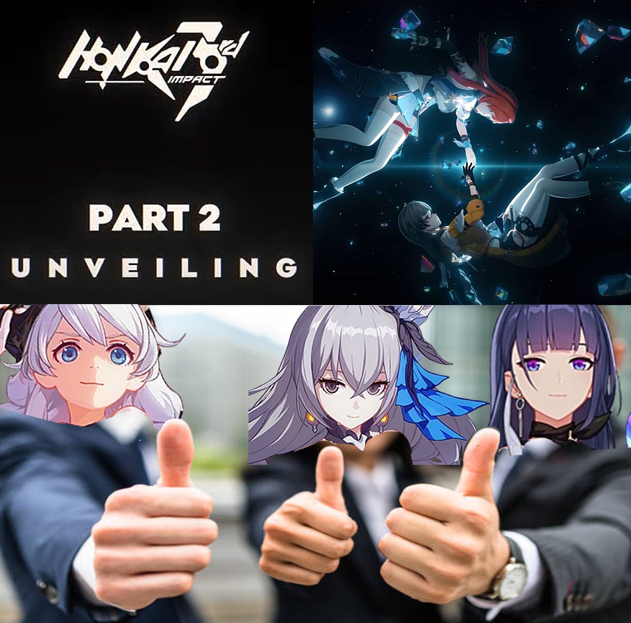The Trio approves. Honkai Impact 3rd | HoYoLAB