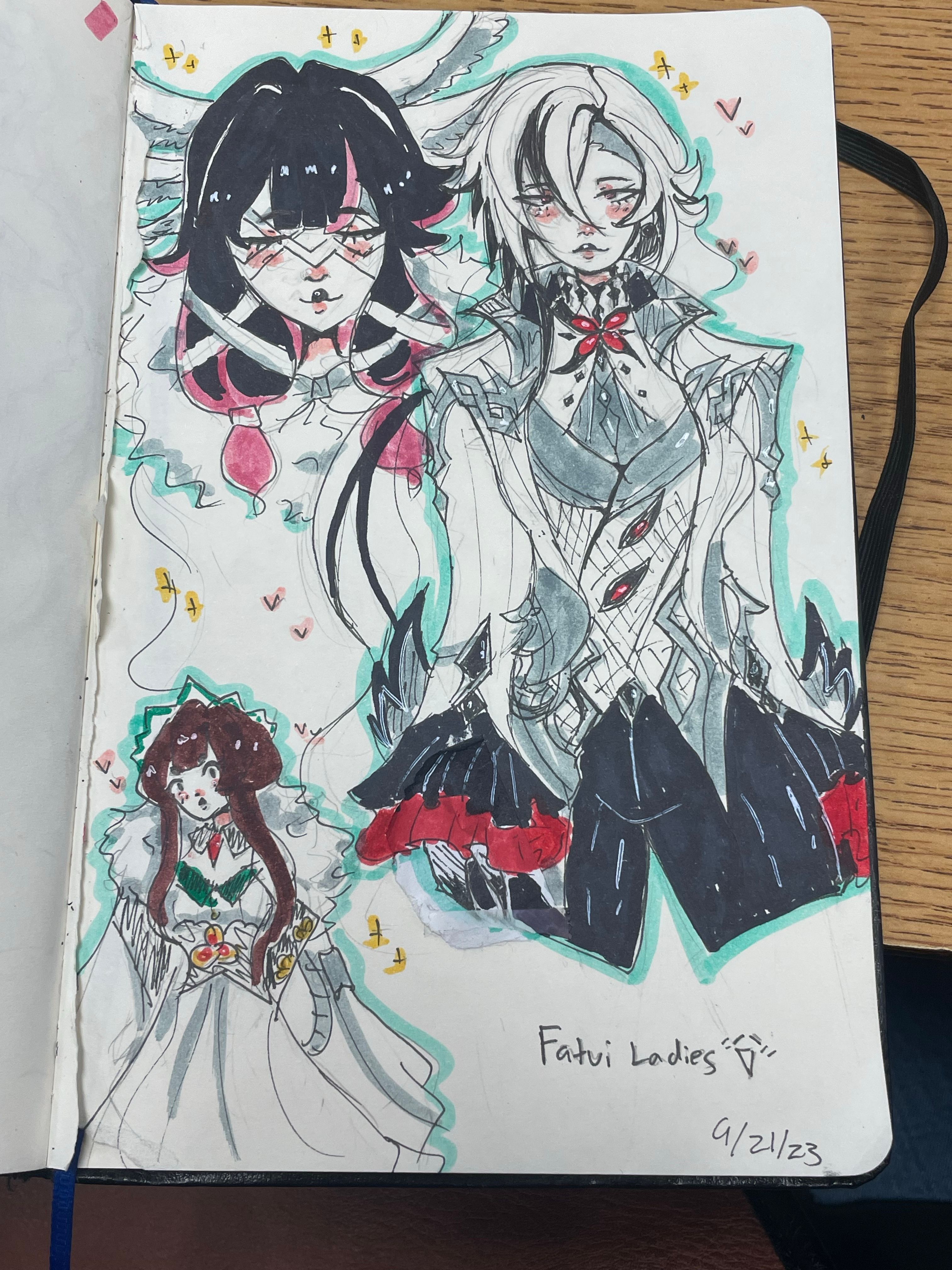 Fatui Ladies 🩷 Genshin Impact | HoYoLAB