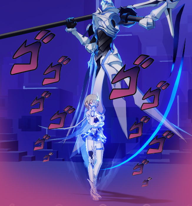 Rita and her stand Honkai Impact 3rd | HoYoLAB