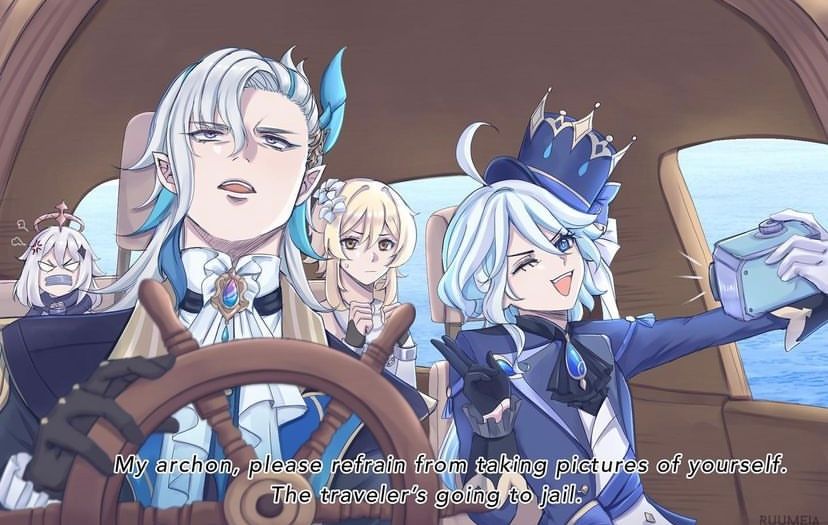 Neuvillette and Furina in a nutshell. Genshin Impact | HoYoLAB