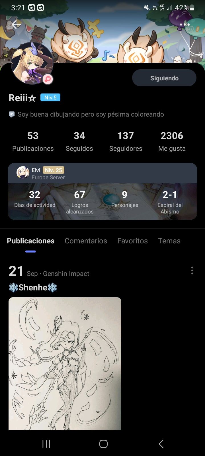 Shoutout para Reiii☆ | HoYoLAB