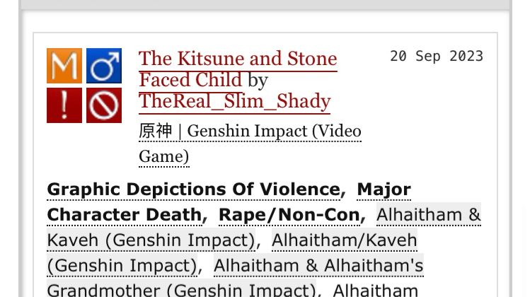 The Kitsune and Stone Faced Child Genshin Impact | HoYoLAB