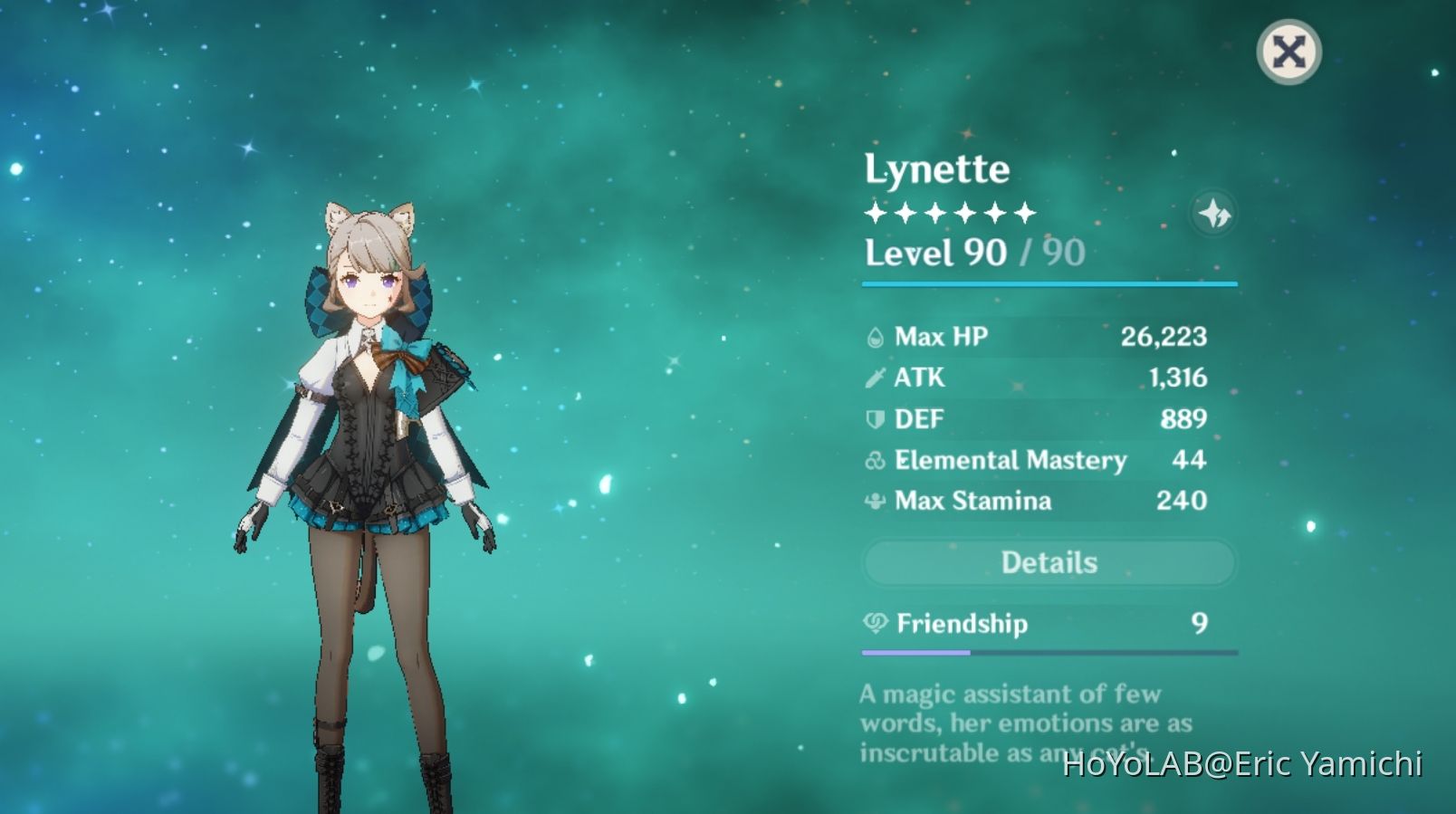 Kinda regret building my Lynette Genshin Impact | HoYoLAB