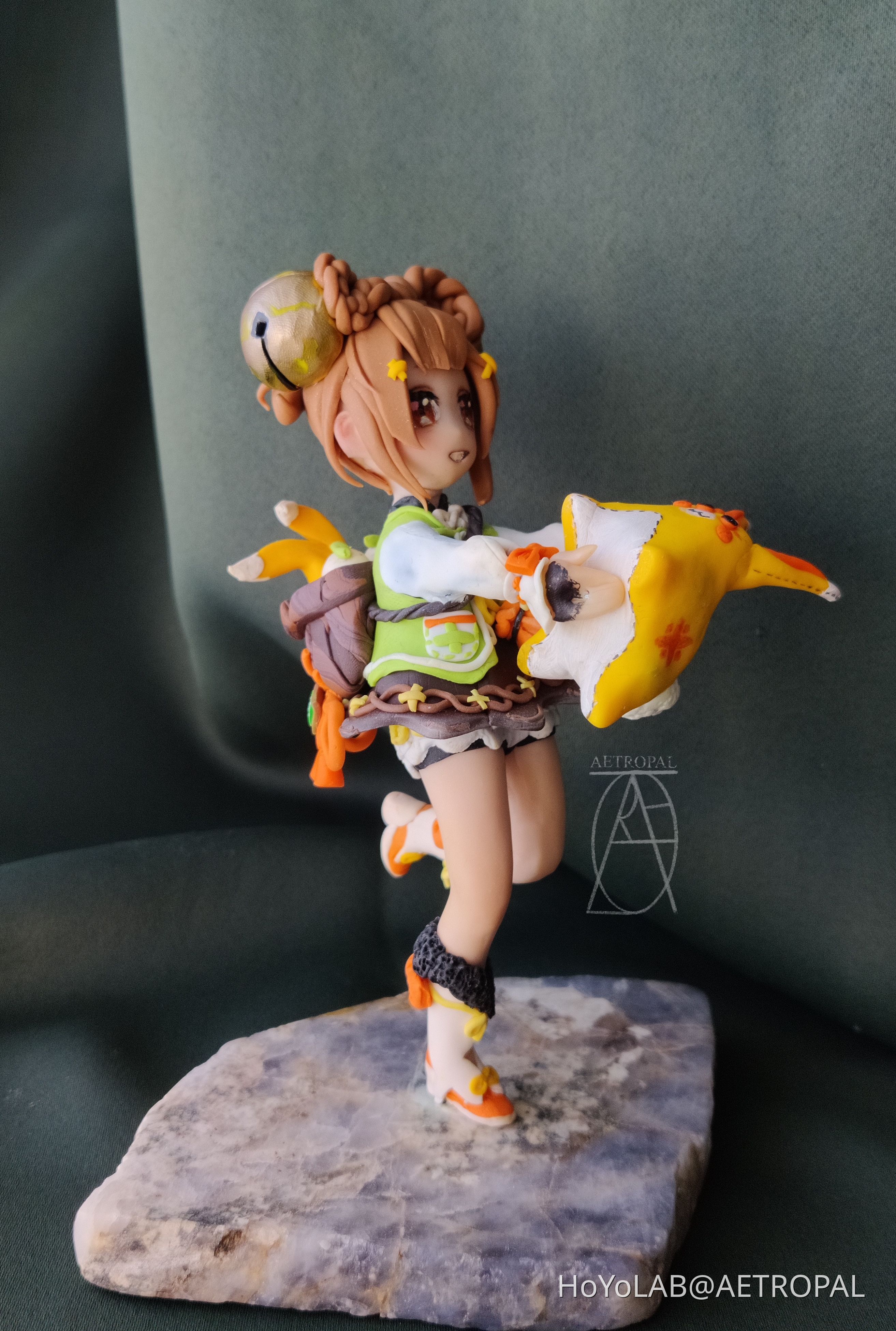 Handmade Yaoyao Clay figure Genshin Impact | HoYoLAB