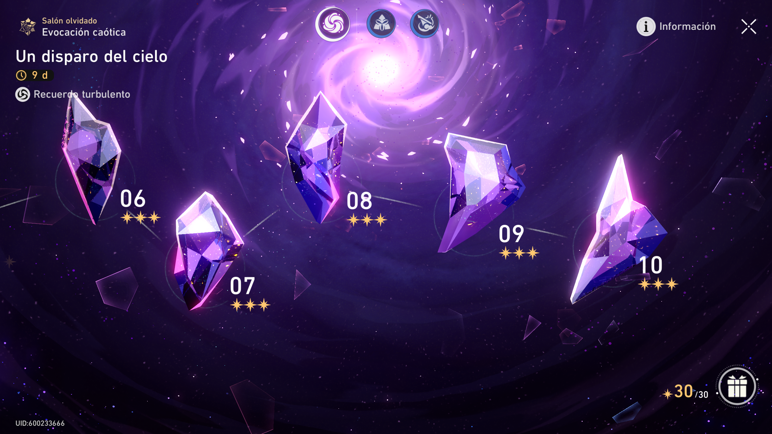 Memoria del caos 1.3 segunda parte Honkai: Star Rail | HoYoLAB