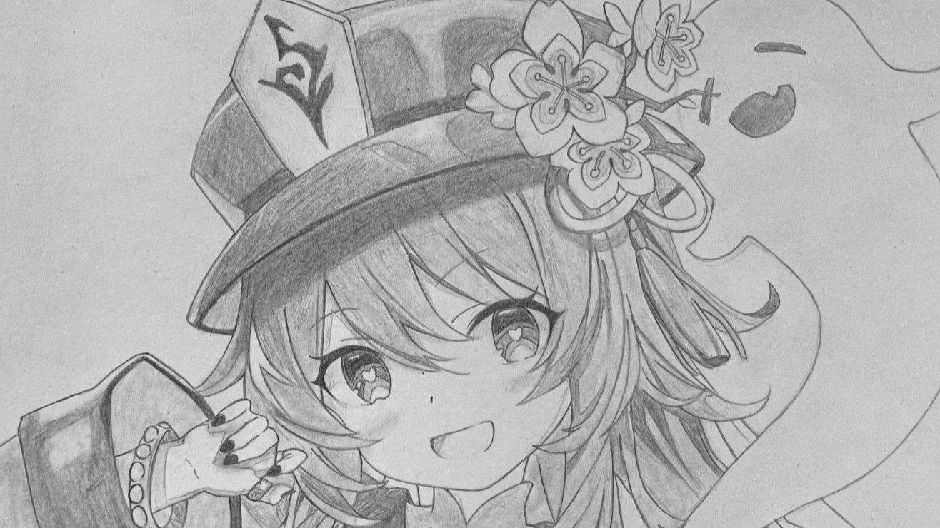 Hu Tao Drawing Genshin Impact | HoYoLAB