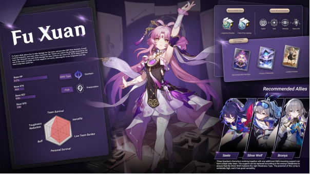 [v1.3] Fu Xuan Guide | A Challenge to Luocha the Crazy Healer? Can Fu ...