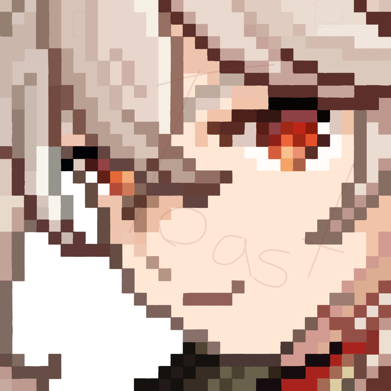 Kazuha Pixel Art Genshin Impact | HoYoLAB