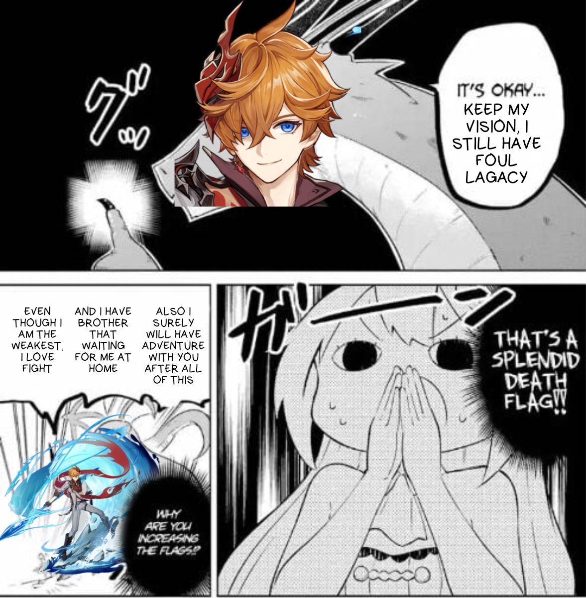 WHO SHOULD I PULL GUYS?! CHILDE OR NEUVIL :( Genshin Impact | HoYoLAB