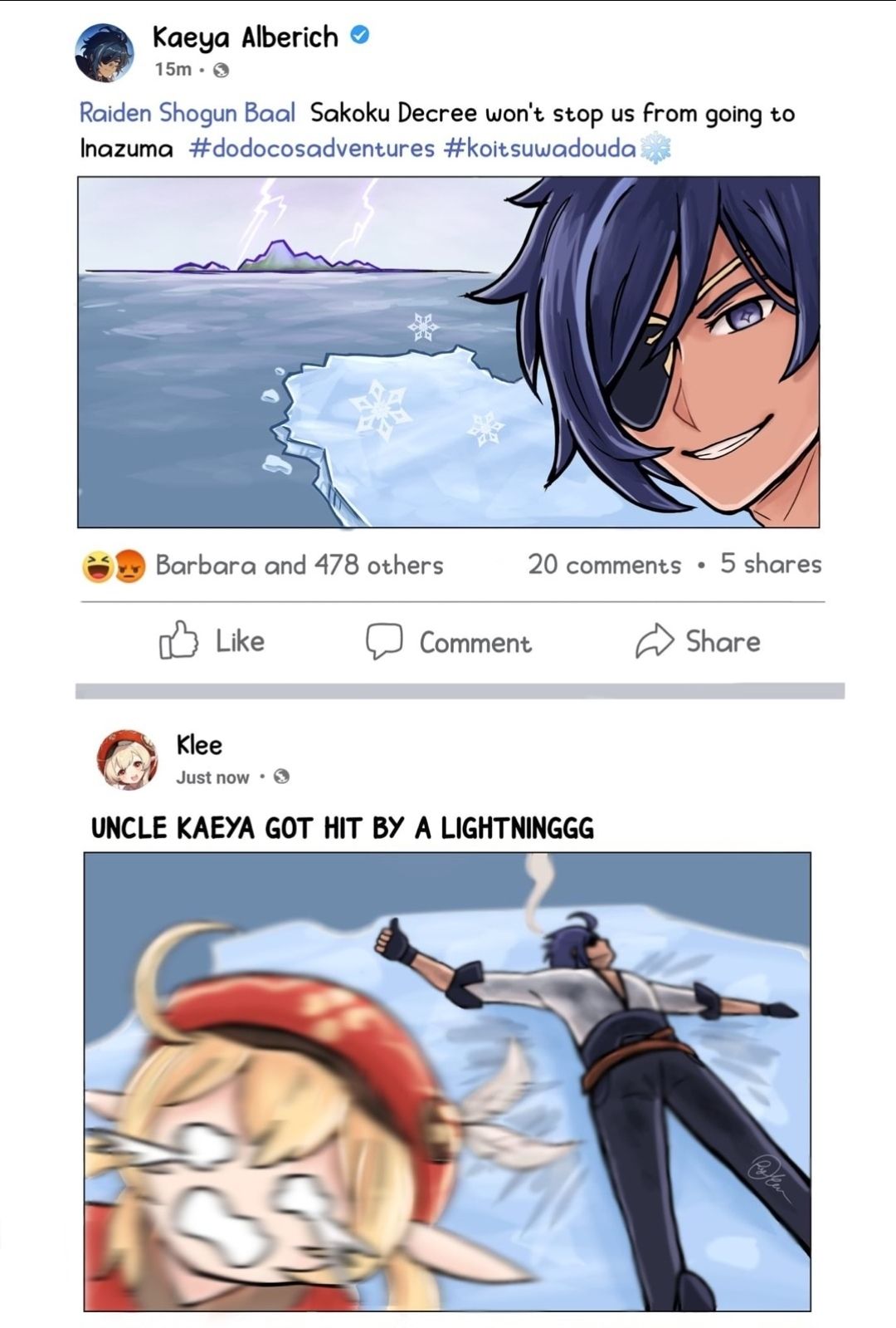 Raiden shogun memes Genshin Impact | HoYoLAB