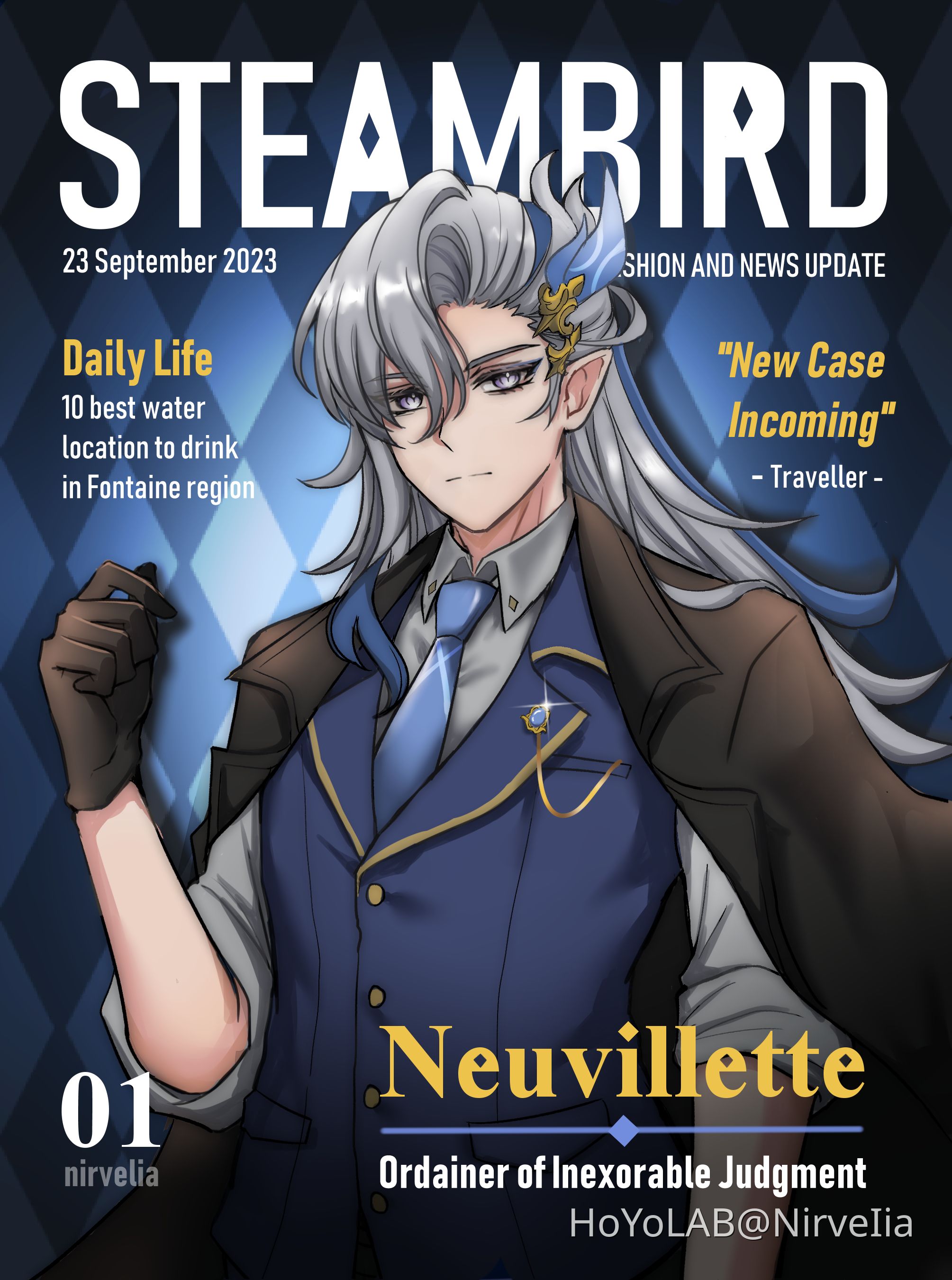 Steambid magazine volume 01 Genshin Impact | HoYoLAB