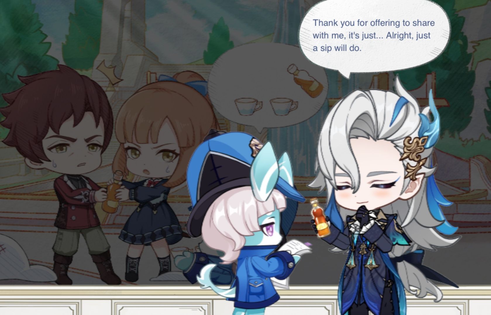 neuvillette blush Genshin Impact | HoYoLAB