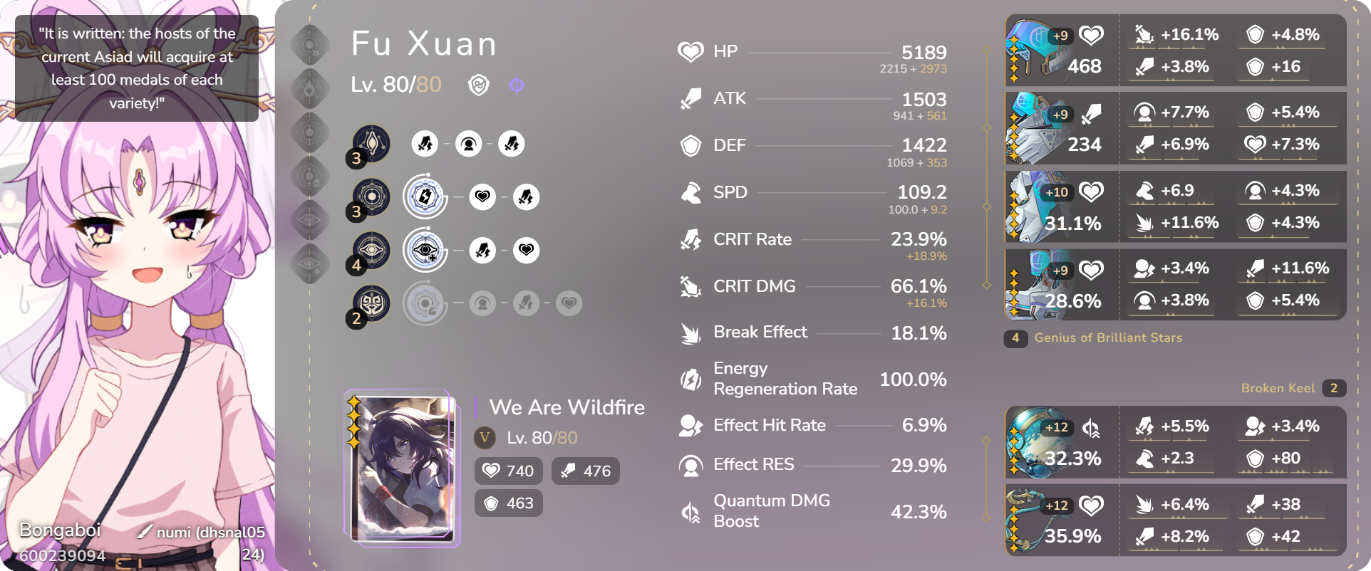 A way-too-early Fu Xuan build! Honkai: Star Rail | HoYoLAB