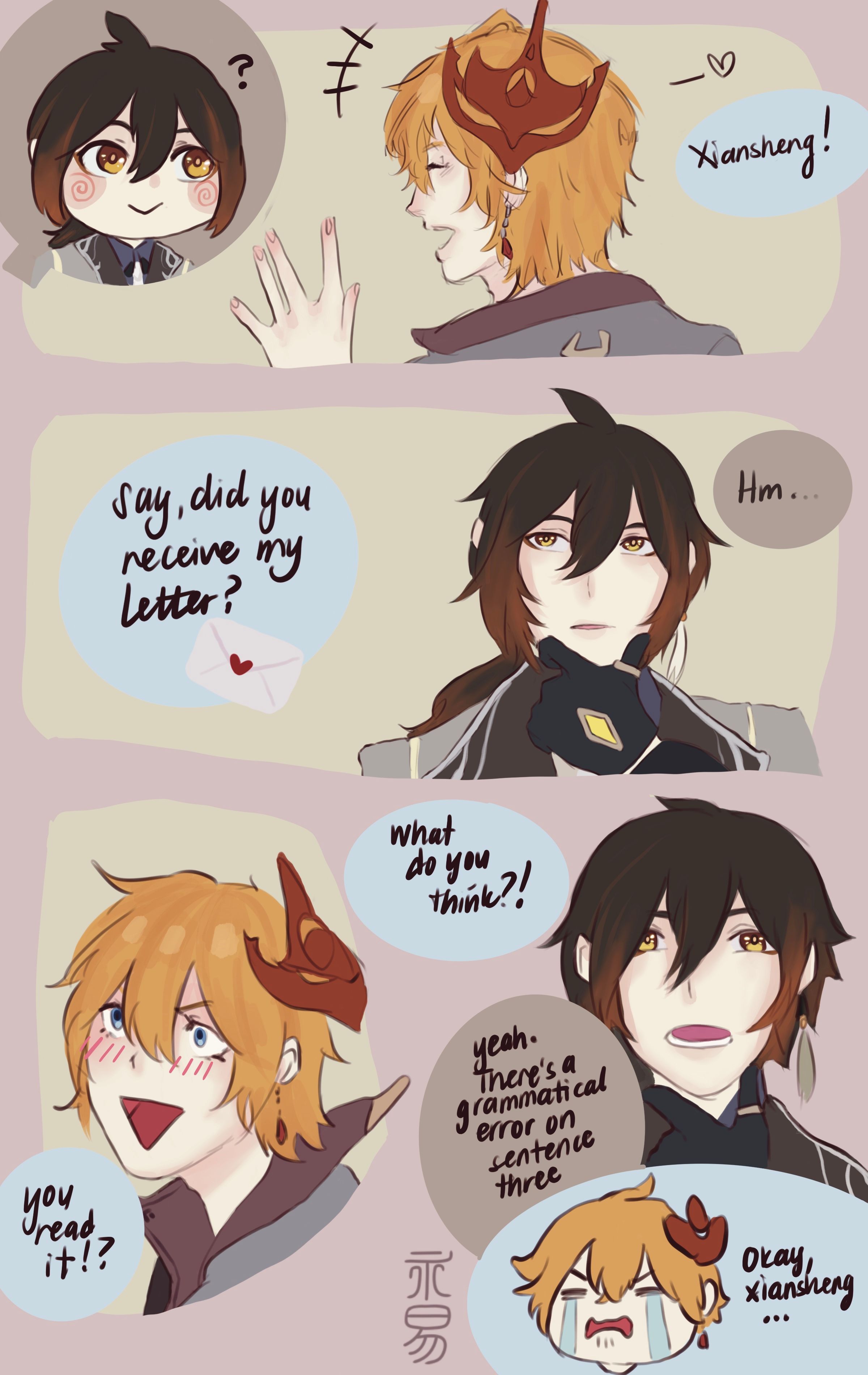 Childe and his love troubles Genshin Impact | HoYoLAB