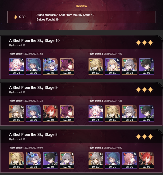 HSR Diary 004 - 30/30 MoC 1.3.2, Fu Xuan pulls, Swarm update Honkai ...