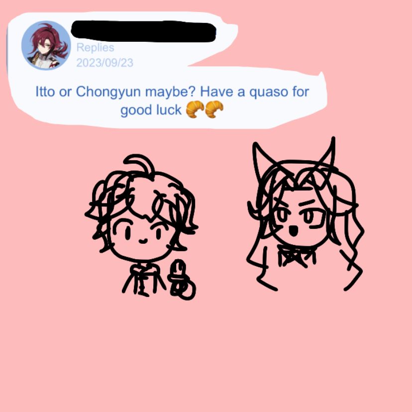 More bad Bottlemi doodles! (Thank you for Quaso) Genshin Impact | HoYoLAB